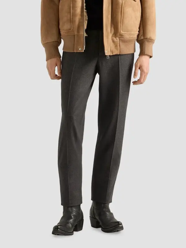 Prada Stretch Cashmere Pants - Grey