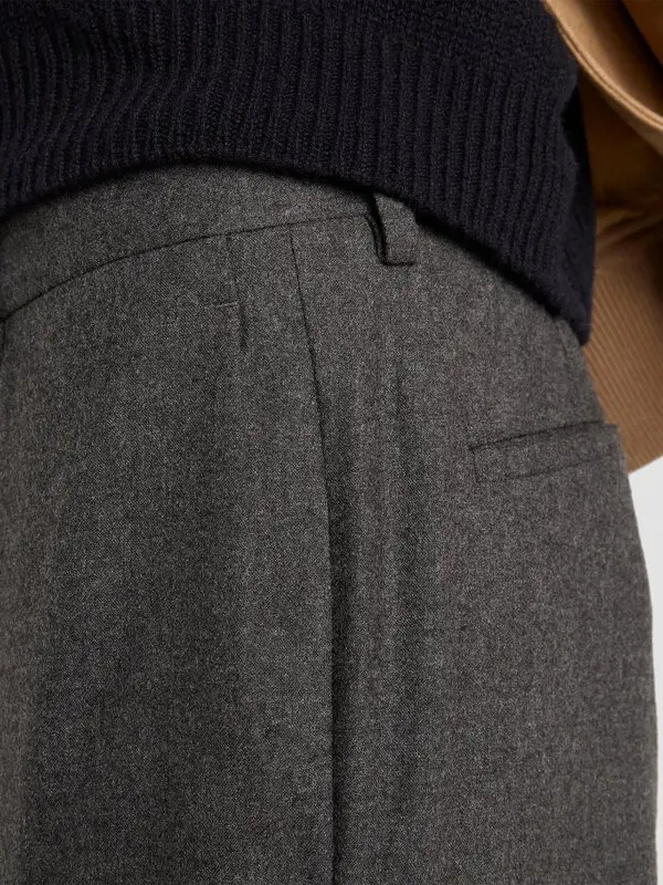 Prada Stretch Cashmere Pants - Grey