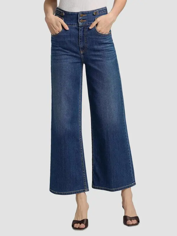 Ramy Brook Liv Wide-leg Crop Jeans