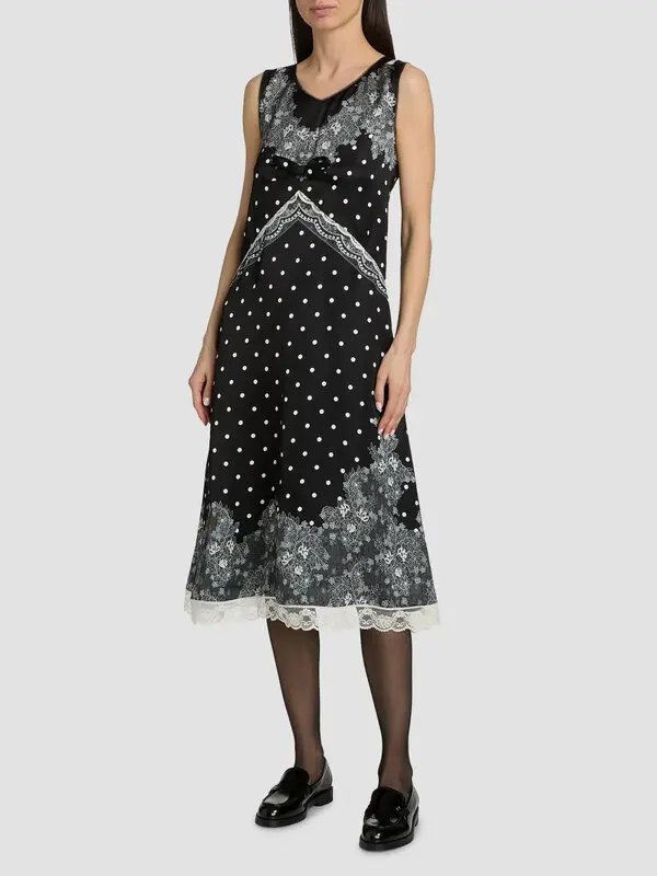 Marc Jacobs Trompe L'oeil Slip Midi-dress