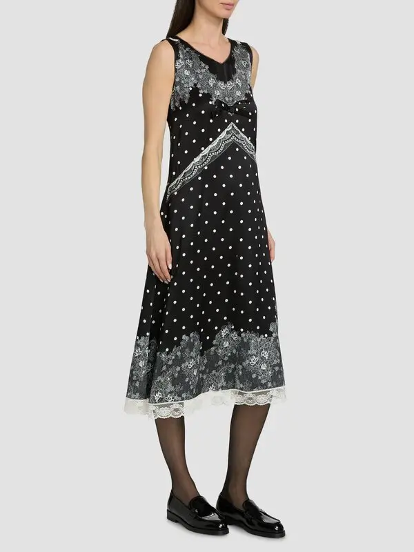Marc Jacobs Trompe L'oeil Slip Midi-dress
