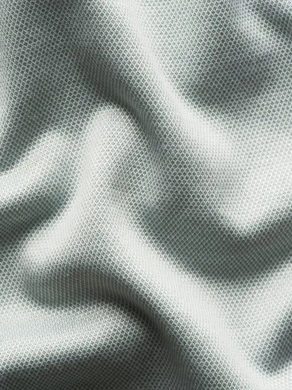 Eton Jaquard Filo Di Scozia Polo Shirt - Green
