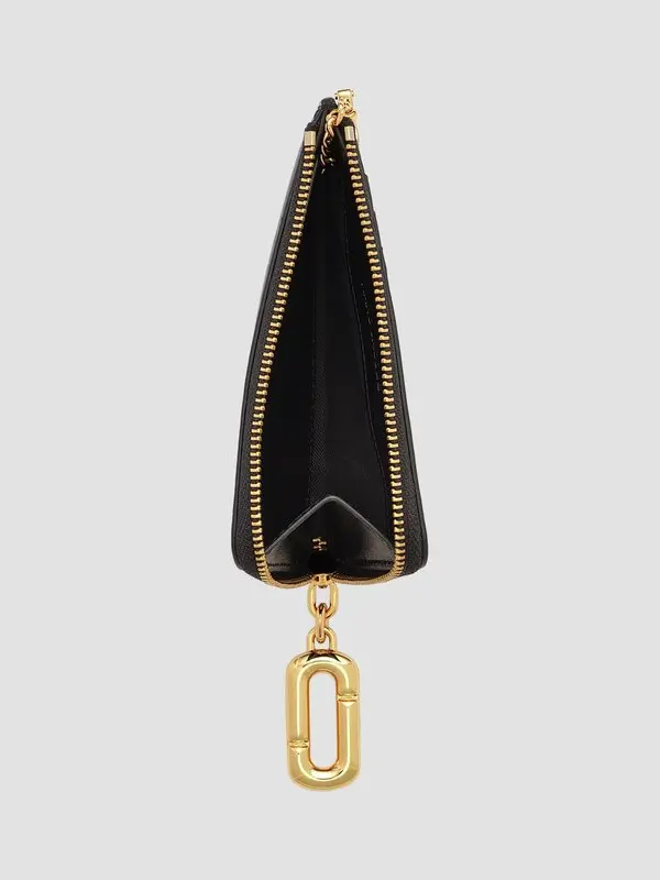Marc Jacobs Pop J Leather Multi Wallet - Black