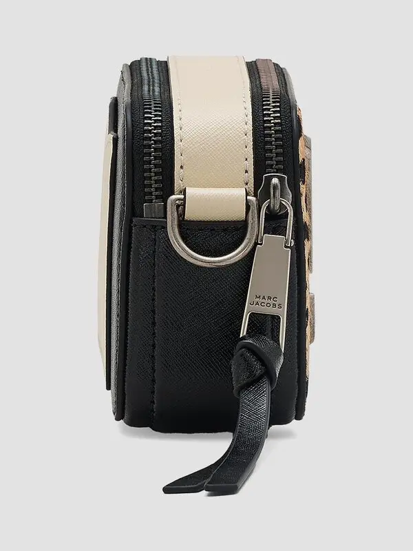 Marc Jacobs The Cheetah Calf Hair Snapshot Crossbody Bag - Leopard