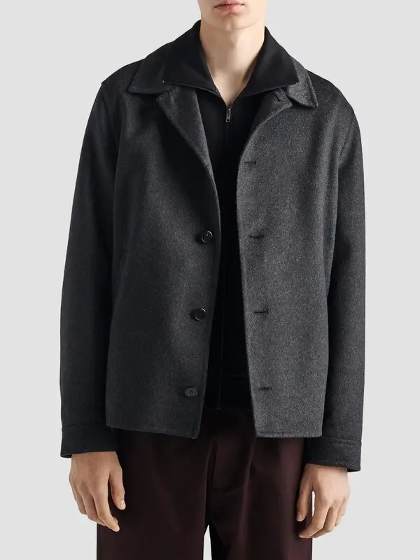 Prada Technical Cotton Blouson Jacket