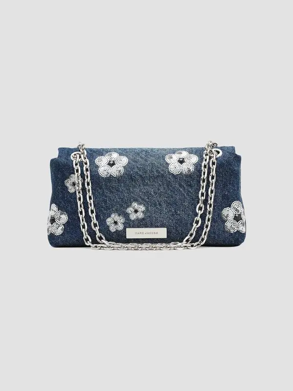Marc Jacobs The Sequin Daisy Dual Chain Wallet