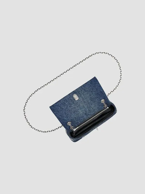 Marc Jacobs The Sequin Daisy Dual Chain Wallet