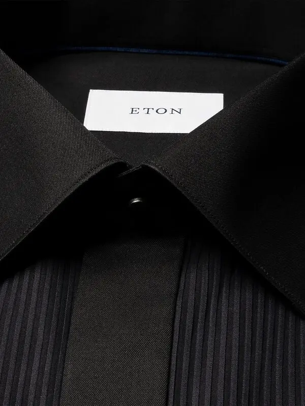 Eton Contemporary Fit Plissé Shirt