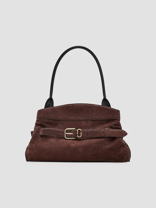 Marc Jacobs Dakota Suede Satchel - Copper