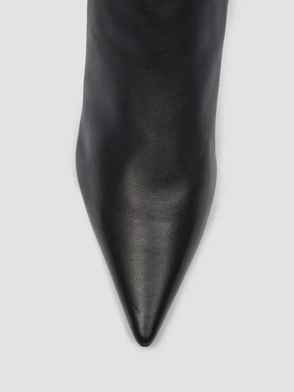 ROGER VIVIER Viv Ville 85mm Leather Knee-high Boots
