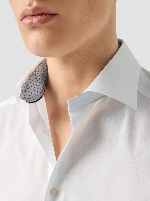 Eton Slim-fit Medallion Detail Button-front Shirt