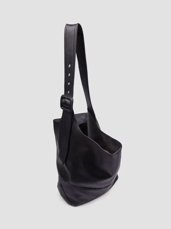 AMI Paris Etienne Leather Crossbody Bag