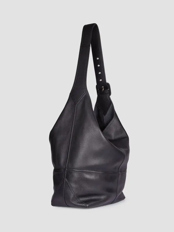 AMI Paris Etienne Leather Crossbody Bag