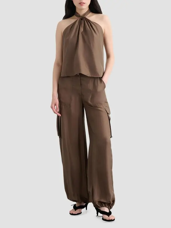TOCCIN James Wide-leg Cargo Pants