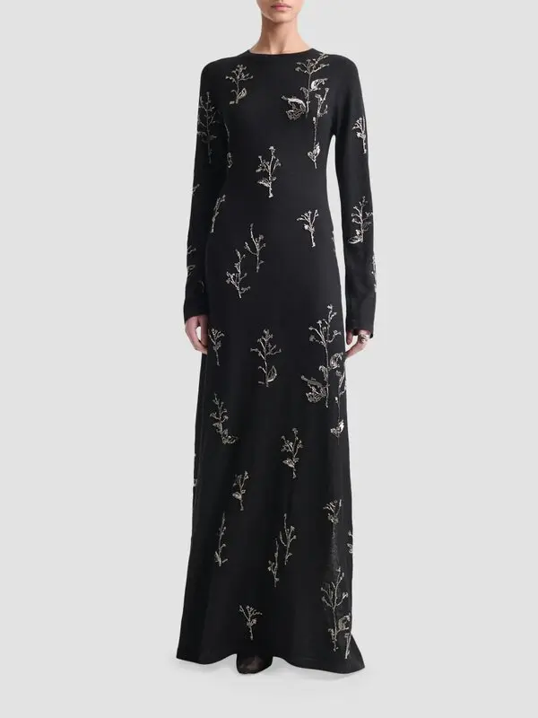 Altuzarra Bozka Embellished Floral Gown