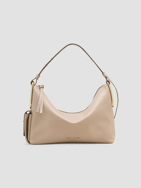 Marc Jacobs Scene Large Leather Shoulder Bag - Light Slate