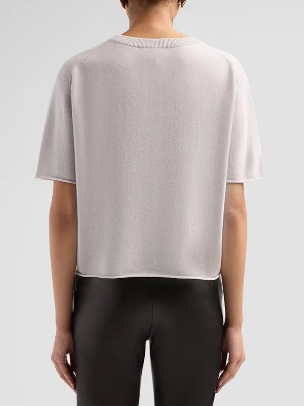 LISA YANG Cila Cashmere Crewneck T-shirt