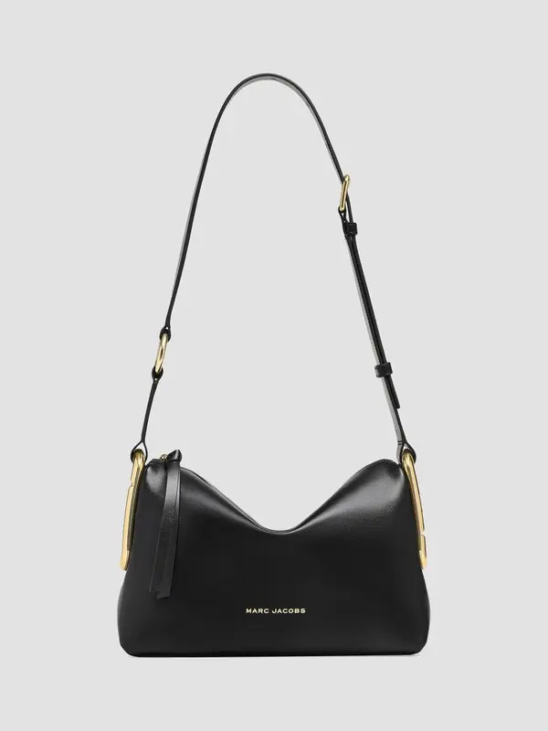 Marc Jacobs Scene Medium Leather Shoulder Bag - Black