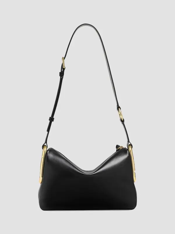 Marc Jacobs Scene Medium Leather Shoulder Bag - Black