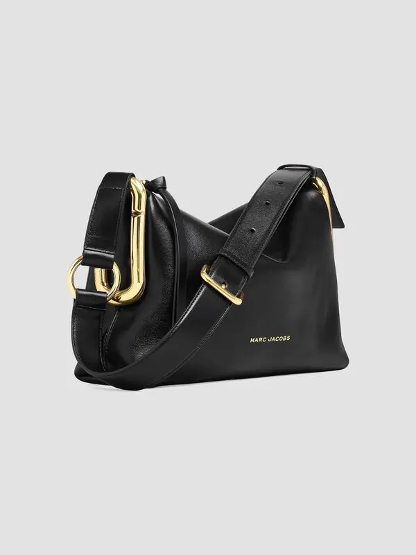 Marc Jacobs Scene Medium Leather Shoulder Bag - Black