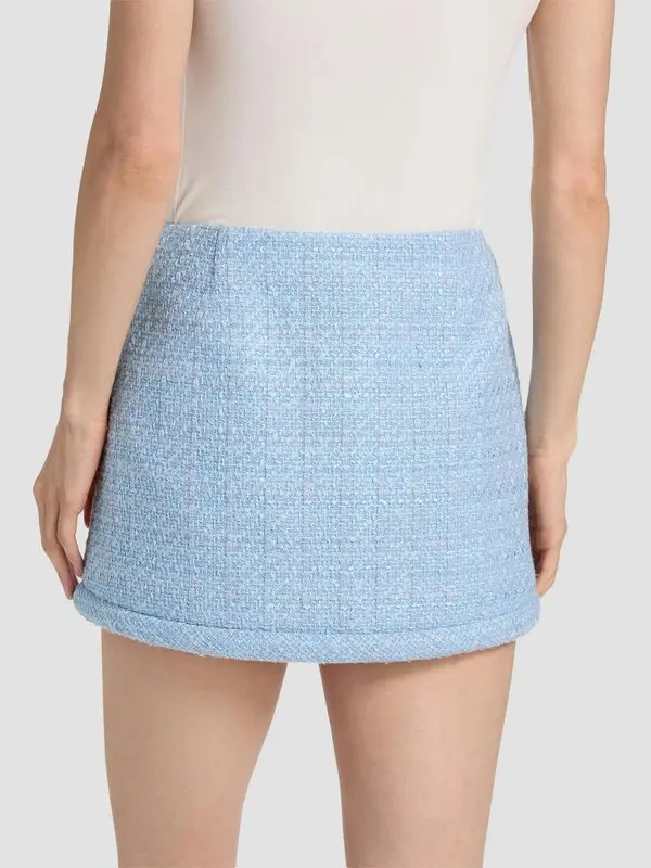 Marc Jacobs Pop J Marc Tweed Miniskirt