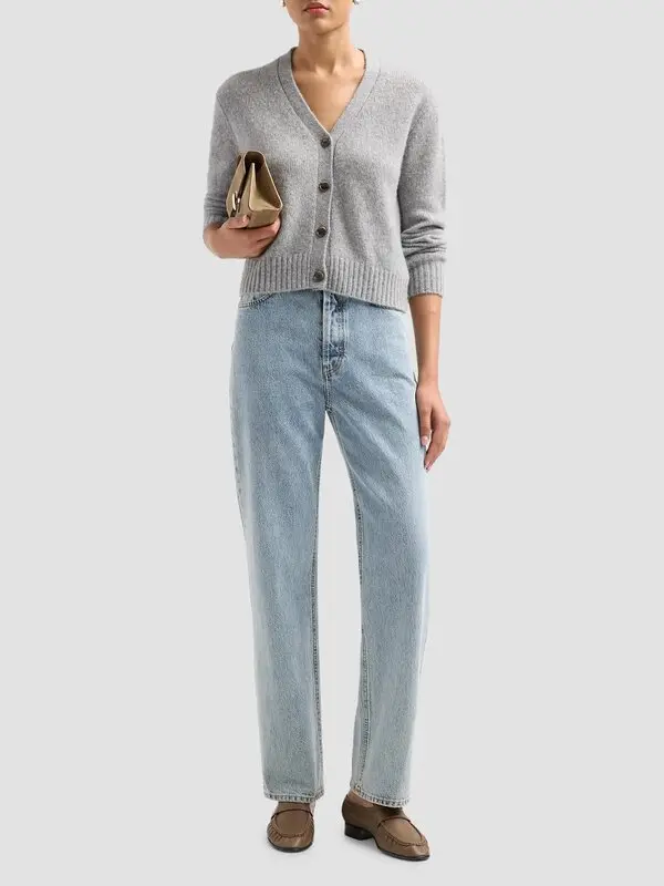 LISA YANG Marionette Cashmere-silk Regular-fit Cardigan