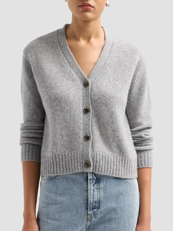LISA YANG Marionette Cashmere-silk Regular-fit Cardigan