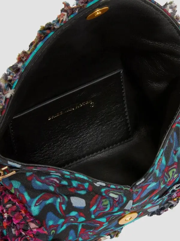Dries Van Noten Small Embellished Envelope Bag - Multi