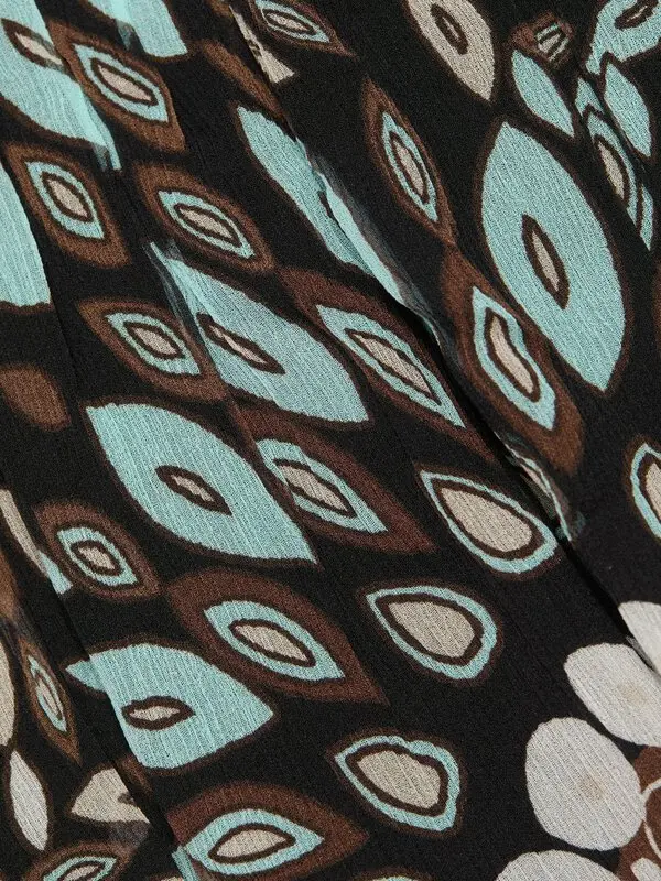 Ramy Brook Morgan Printed Silk A-line Mini Dress