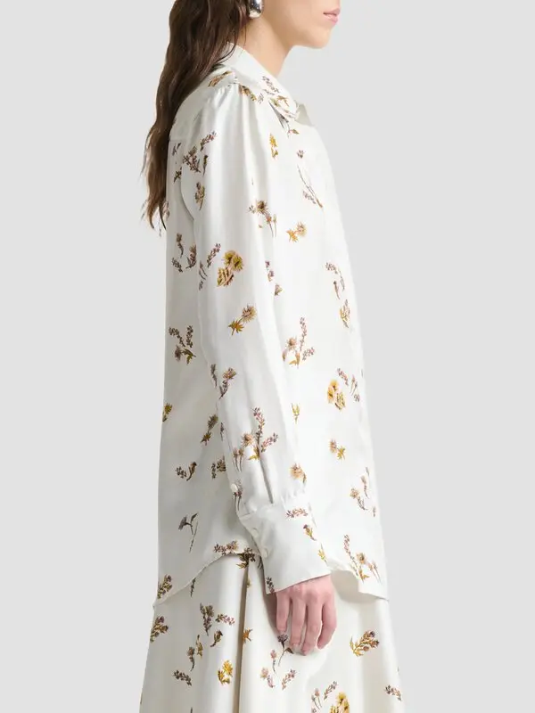 Altuzarra Chika Floral Silk Shirt