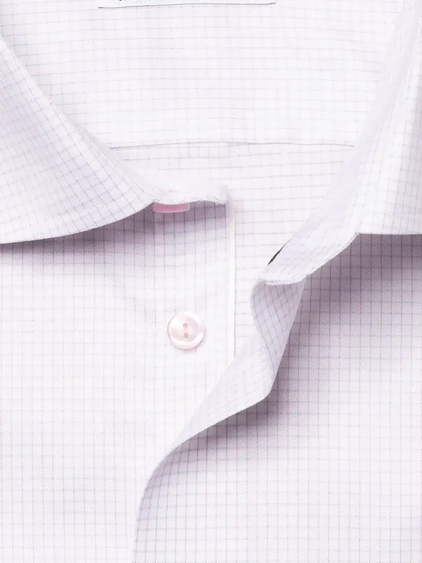 Eton Grid Check Classic-fit Dress Shirt