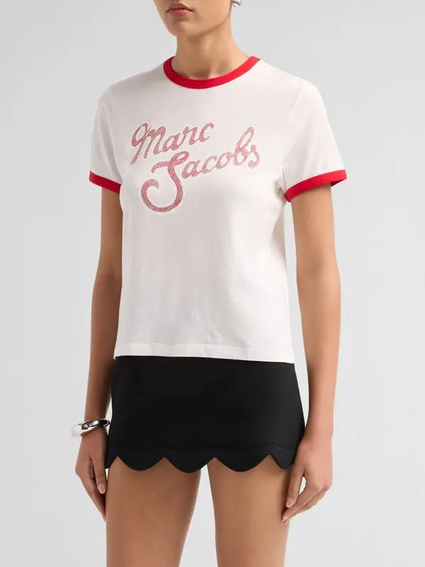 Marc Jacobs Logo Cotton-blend T-shirt