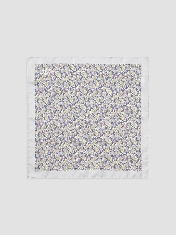 Eton Toucan Silk Twill Pocket Square