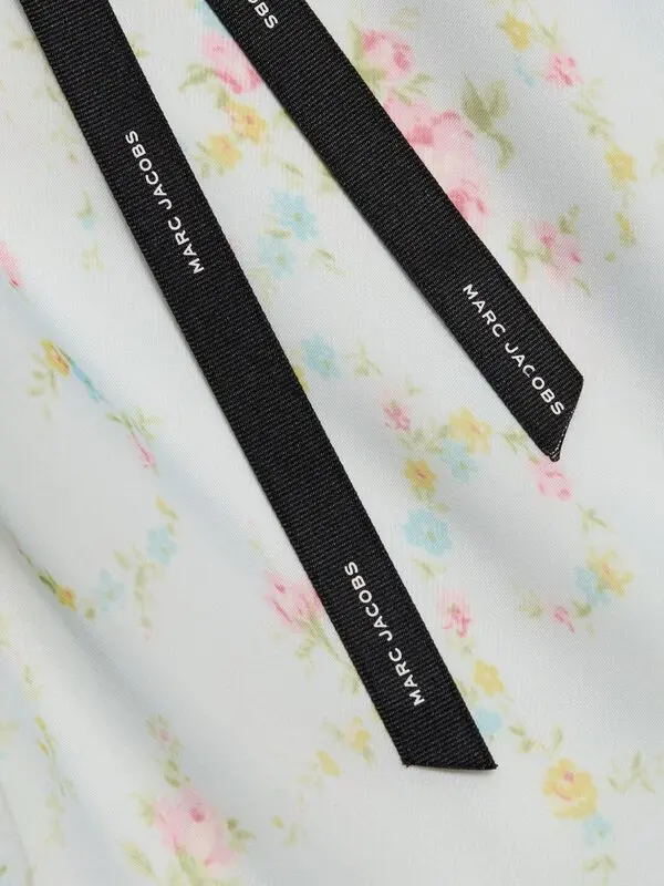 Marc Jacobs Blurred Floral Slip Dress