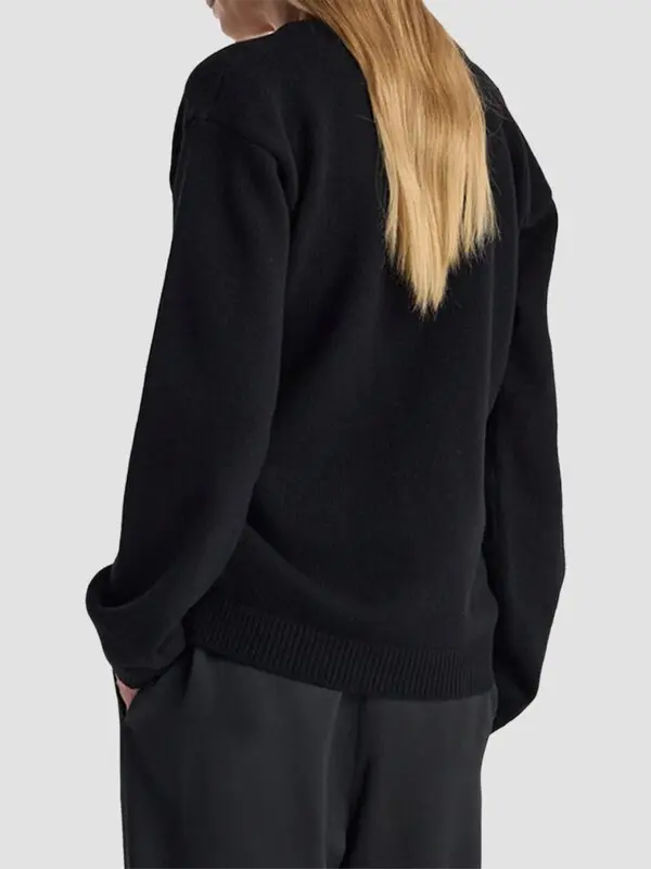 RÓHE Relaxed Wool-cashmere Wrap Cardigan