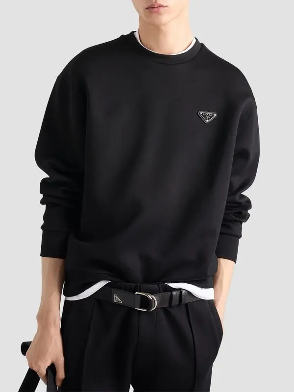 Prada Technical Cotton Sweatshirt