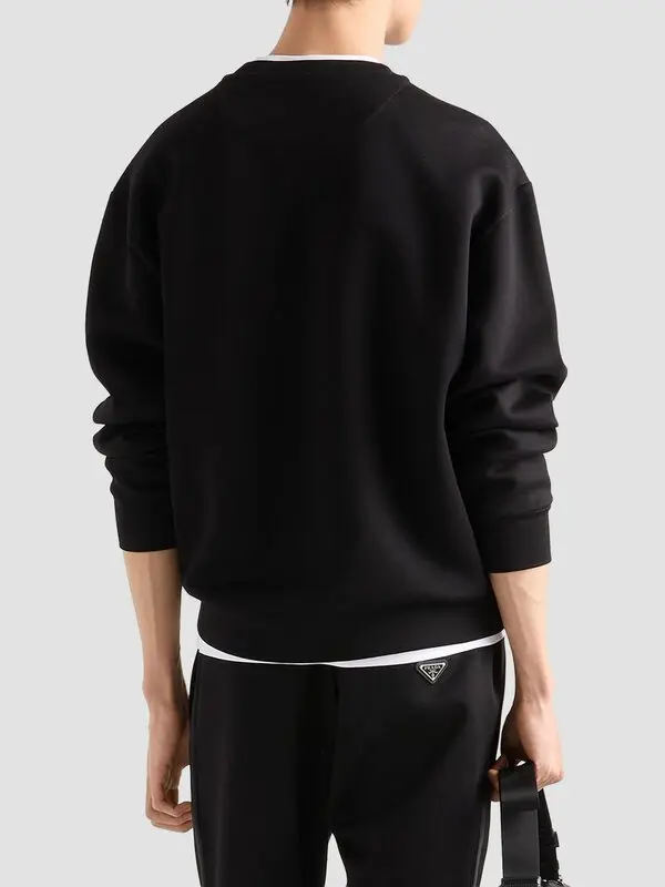 Prada Technical Cotton Sweatshirt
