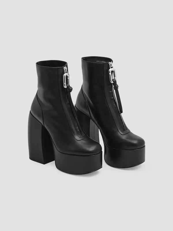 Marc Jacobs The Gigi 135mm Leather Platform Ankle Boots