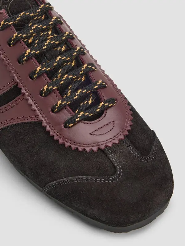 Dries Van Noten Suede Low-top Sneakers - Black