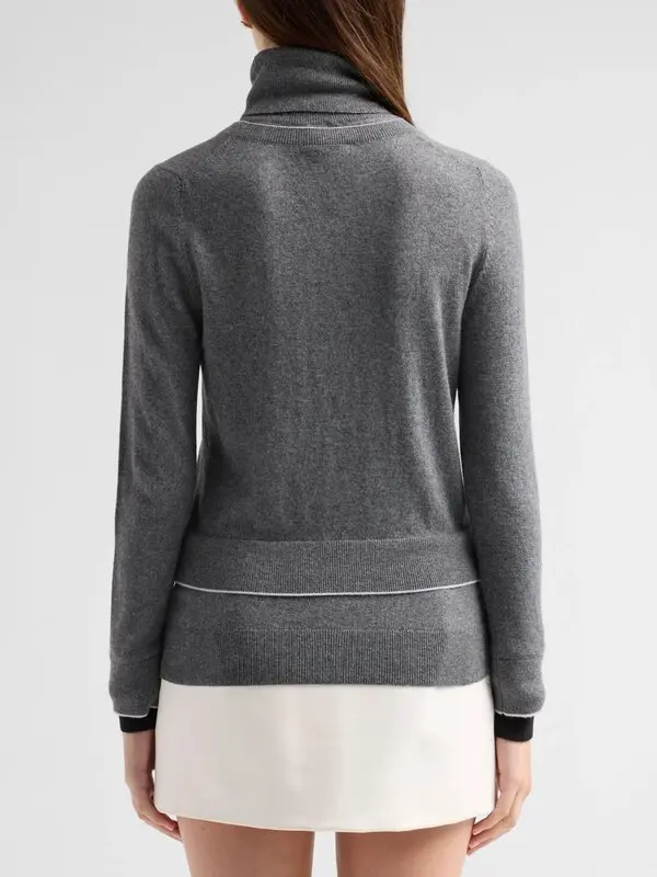 Marc Jacobs Layered Turtleneck Sweater - Grey