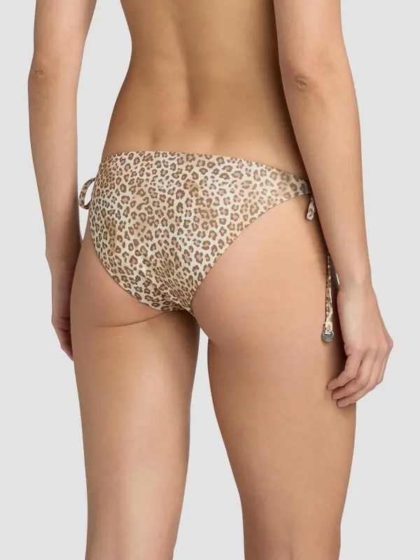 Ramy Brook Benni Leopard Print Bikini Bottom