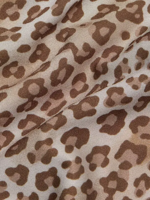 Ramy Brook Benni Leopard Print Bikini Bottom