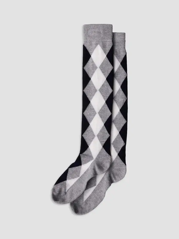 Prada Argyle Wool Socks