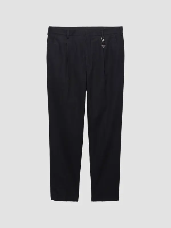 Prada Cotton Pants - Black