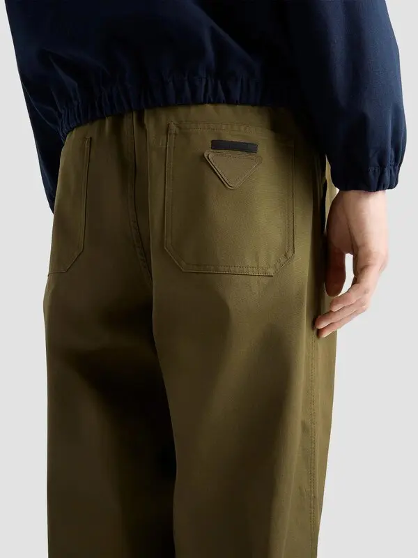 Prada Cotton Pants - Green