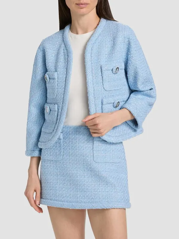 Marc Jacobs Pop J Marc Tweed Lady Jacket