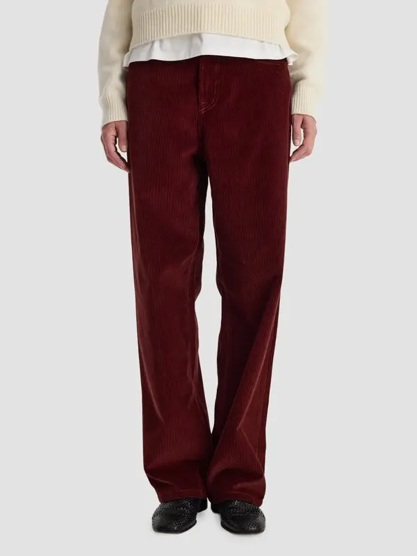 RÓHE Bruun Corduroy Mid-rise Straight-leg Pants