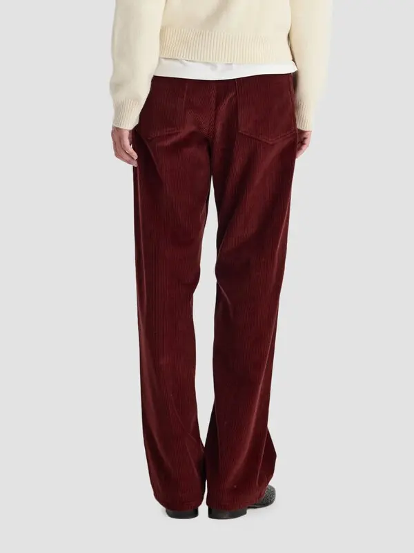 RÓHE Bruun Corduroy Mid-rise Straight-leg Pants
