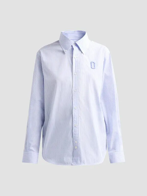 Marc Jacobs Pop J Marc Poplin Shirt - Blue Mist Multi