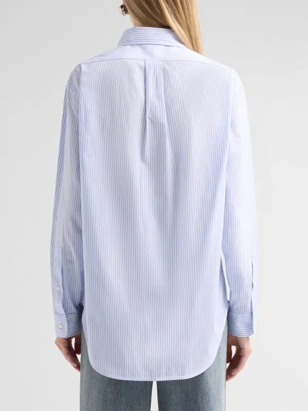 Marc Jacobs Pop J Marc Poplin Shirt - Blue Mist Multi